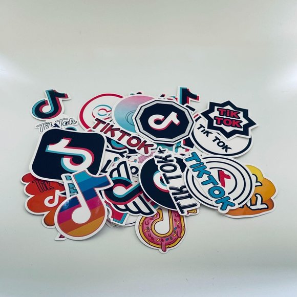 Unbranded | Other | 5 Pcs Tik Tok Waterproof Stickers | Poshmark